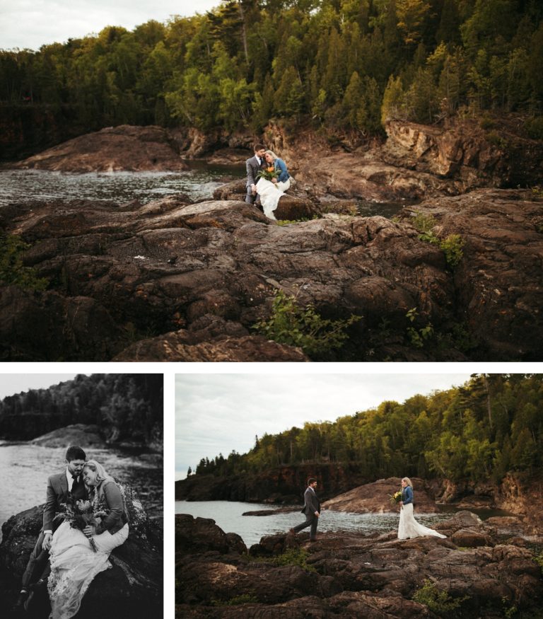 Black Rocks Michigan Elopement - sierrakatrina.com